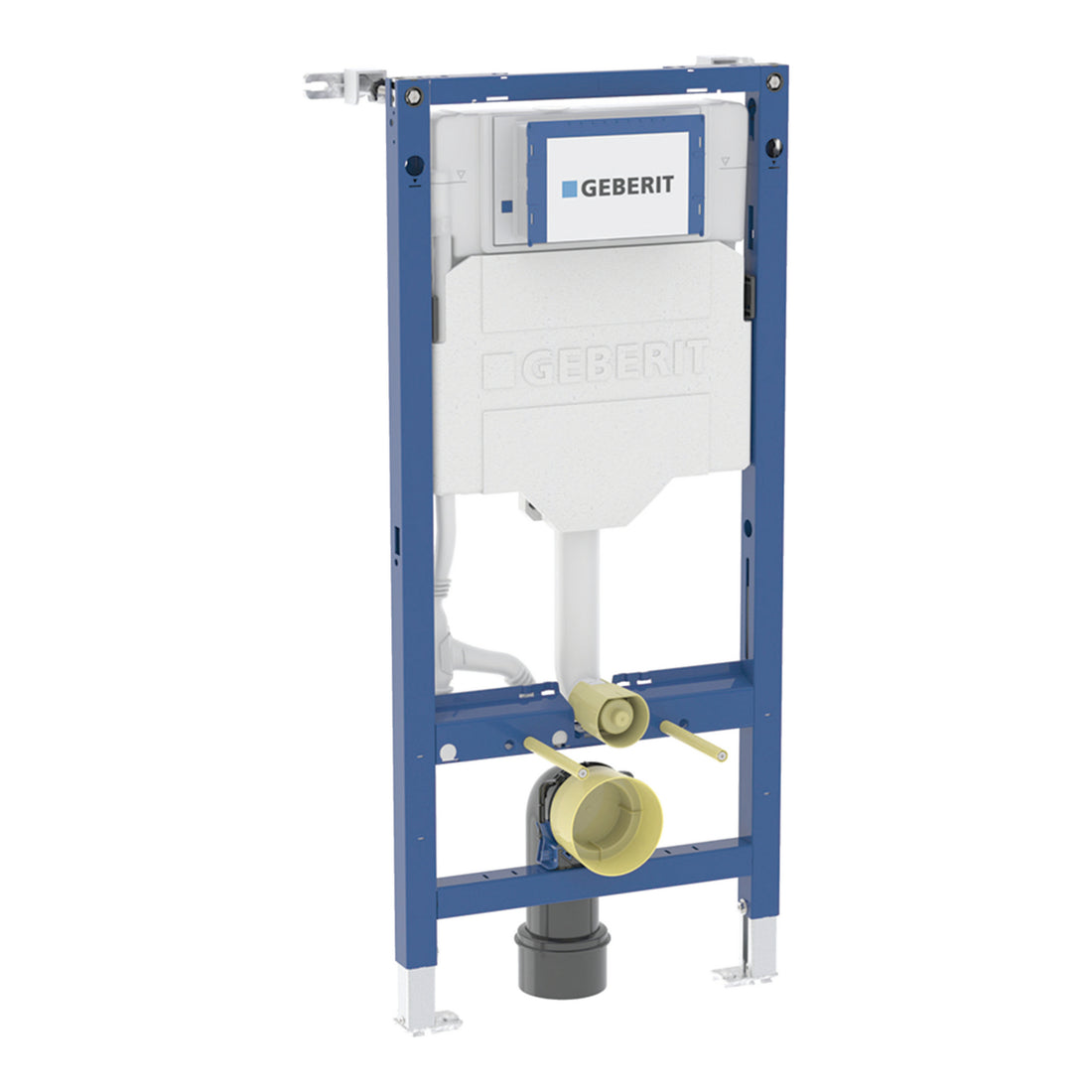 Geberit Sigma 1120mm WC Frame & Sigma40 Square Plate – Soaque