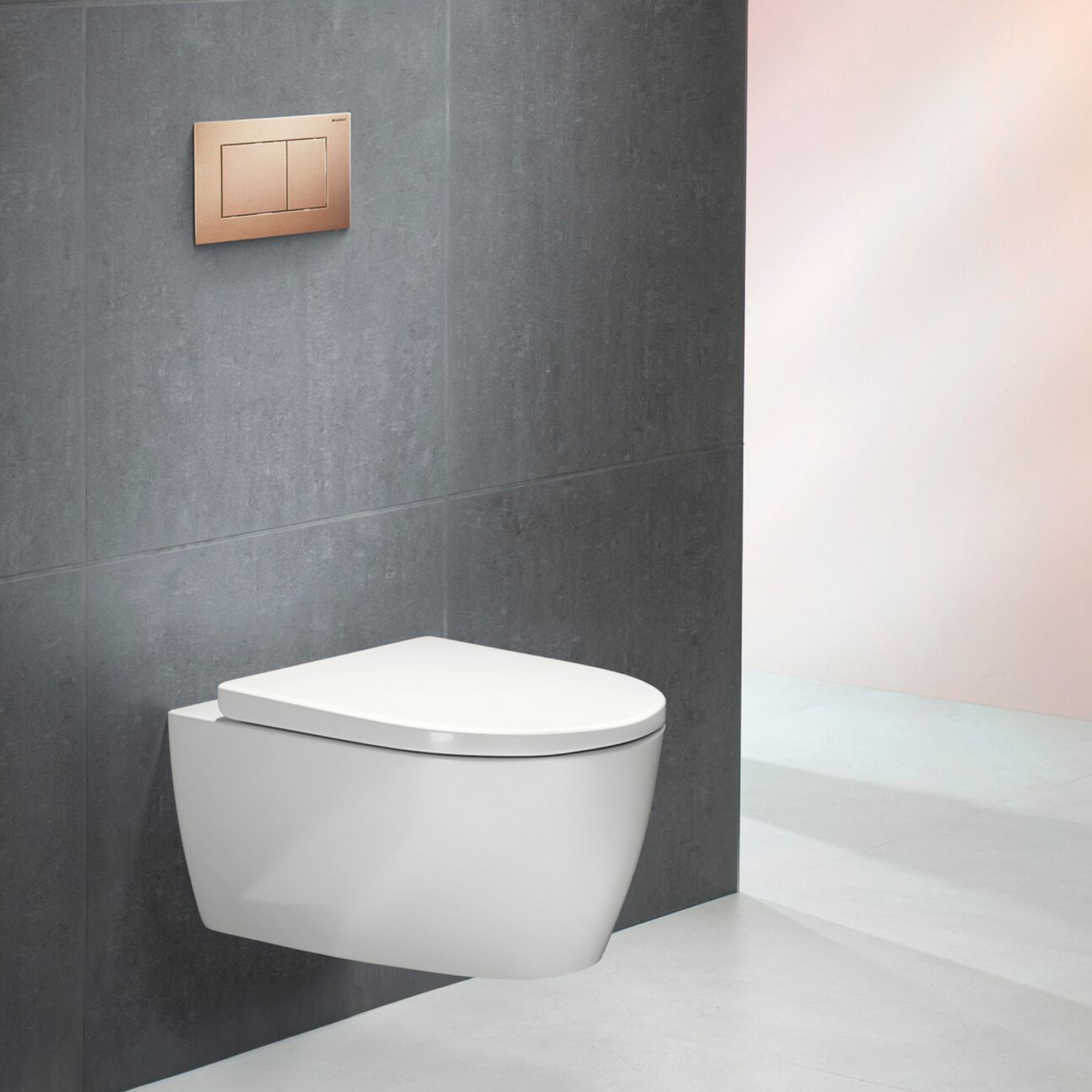 Geberit Sigma 1120mm WC Frame & Sigma40 Square Plate – Soaque