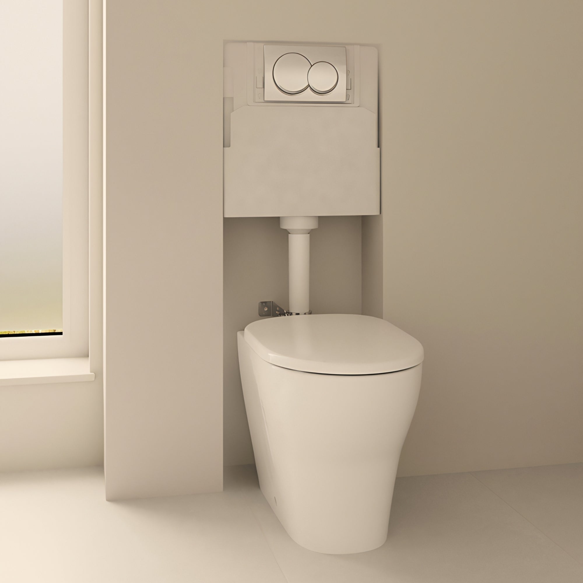 Geberit BTW 4-in-1 WC Pack with Selnova Rimless Pan – Soaque