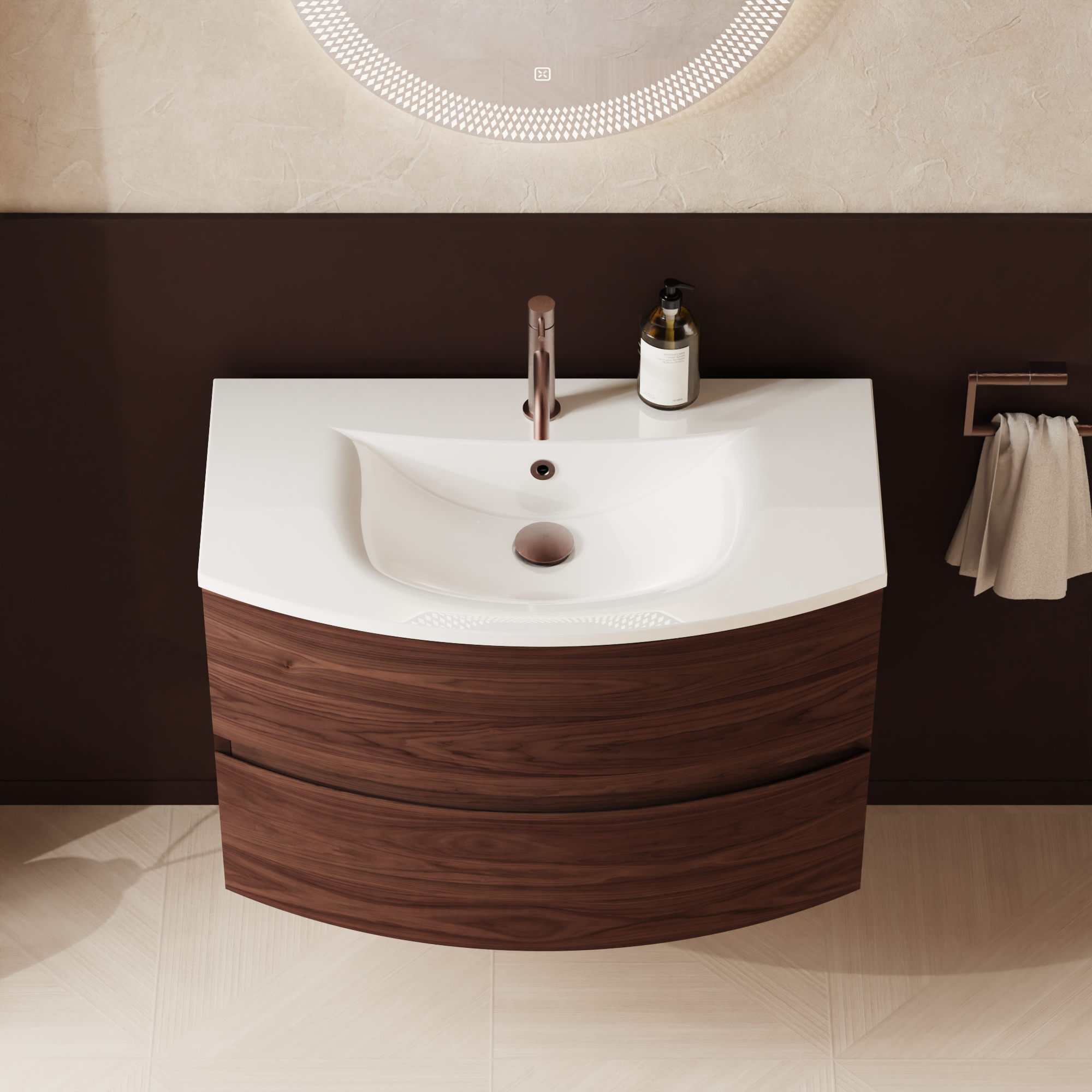Crosswater Svelte Vanity Unit & Basin | Shop Now at Soaque