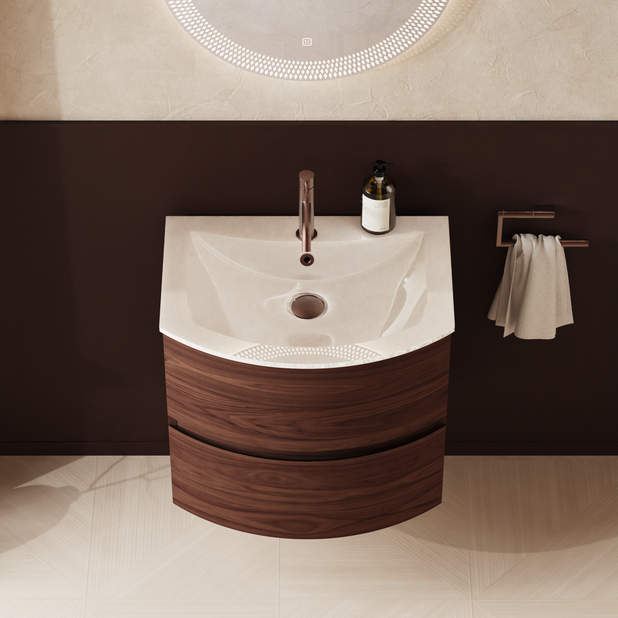 Crosswater Svelte Vanity Unit & Basin | Shop Now at Soaque